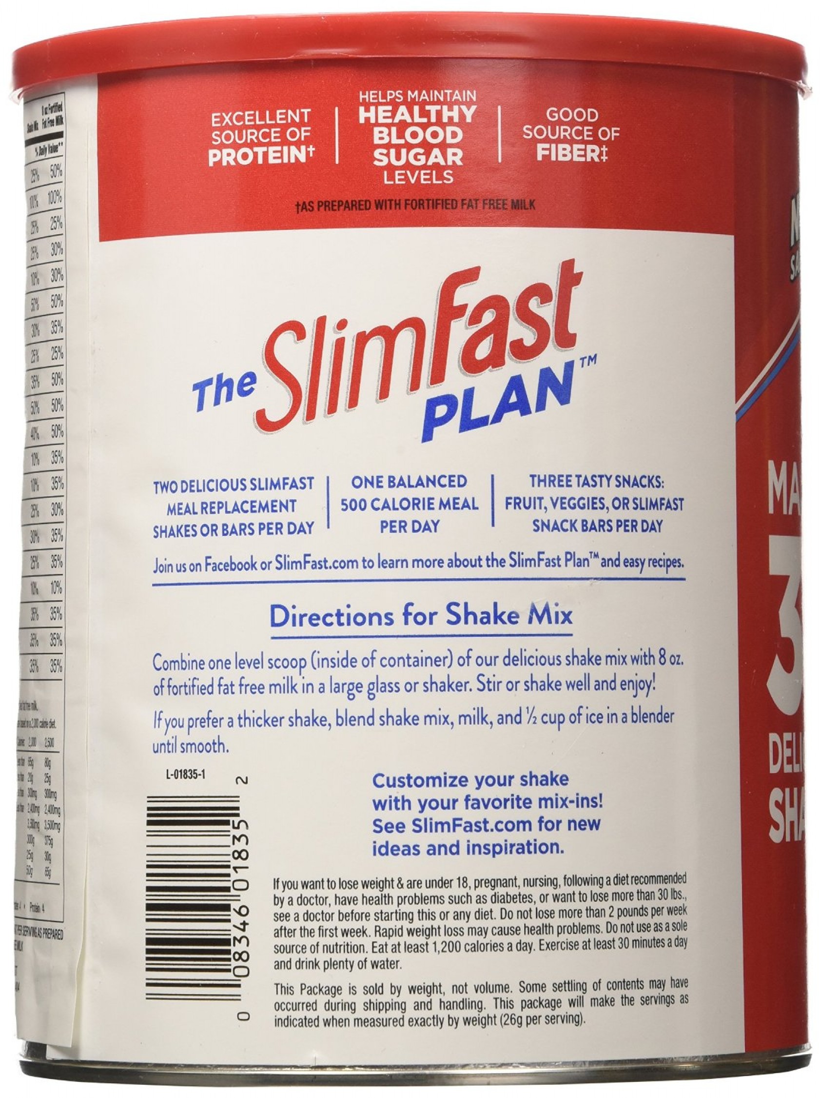 Meal Replacement Shakes Low Carb Mix Best Weight Loss Slim Drink Chocolate 31oz Ebay